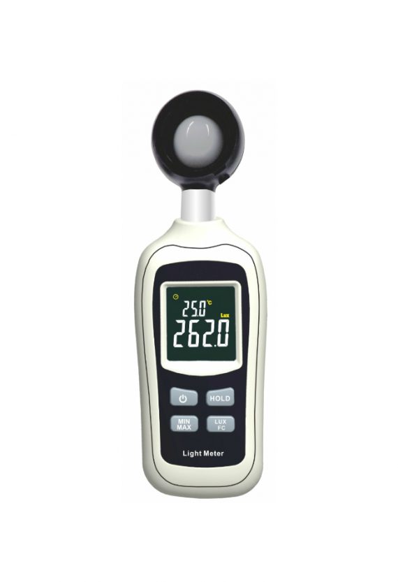 Digital Lux Meter / Light Meter with air temperature measurement ...