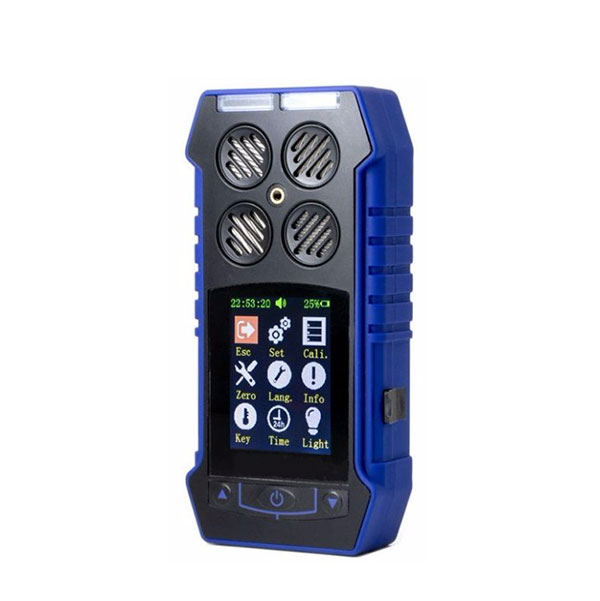 Multi Gas Detector Data Logger Co H2s O2 Combustible Gas