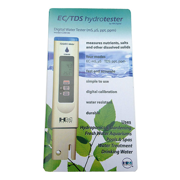 HM Digital 3 in 1 Waterproof TDS EC Temperature Meter - Instrument Devices