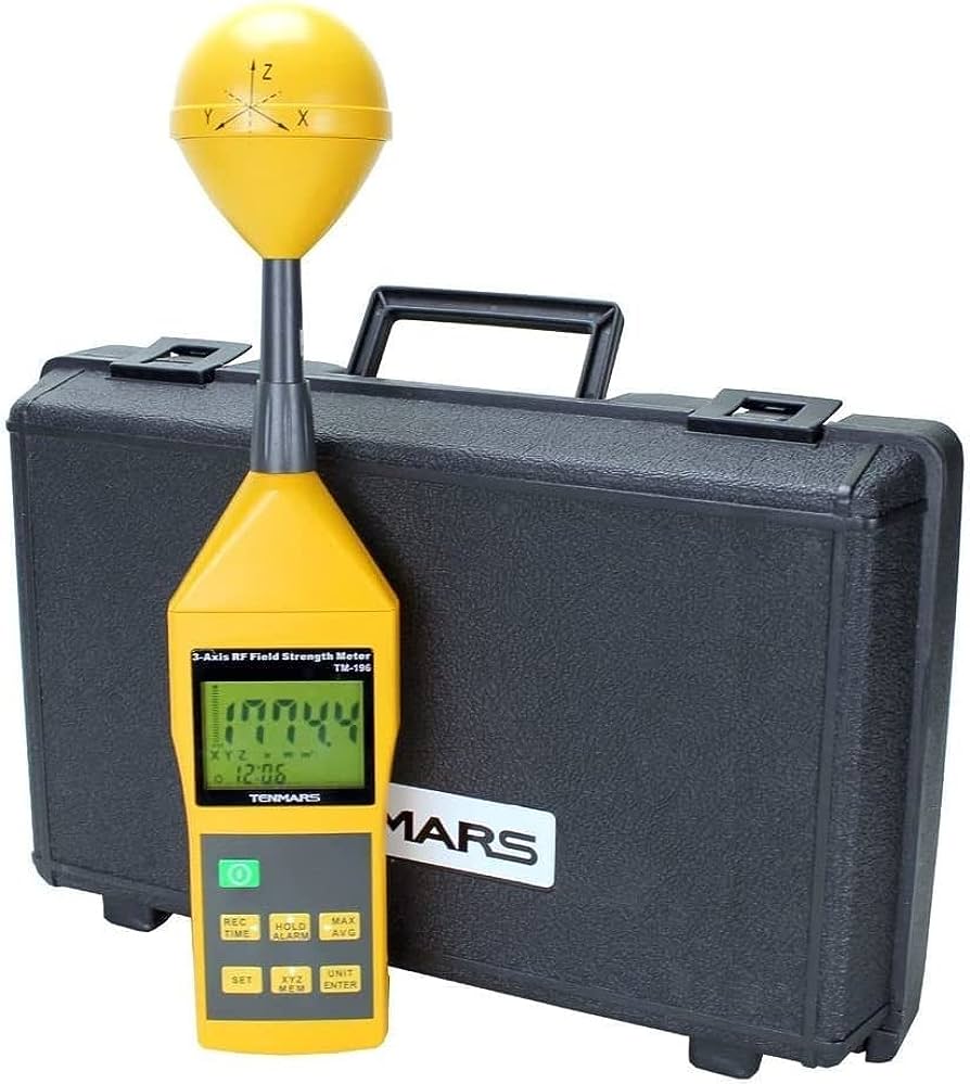 Tenmars 3 Axis RF Field Strength Meter - Instrument Devices